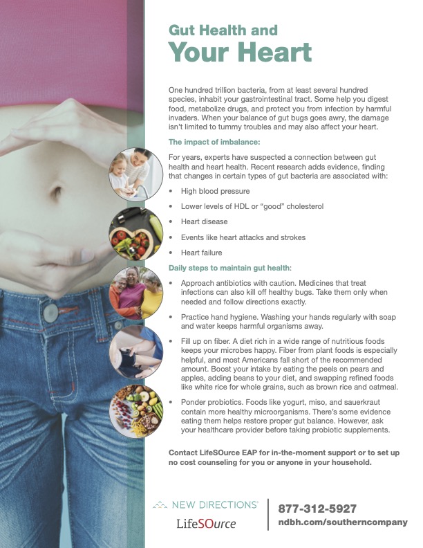 March Monthly Wellbeing Topic | Can Gut Health Affect Your Heart? | nourish
