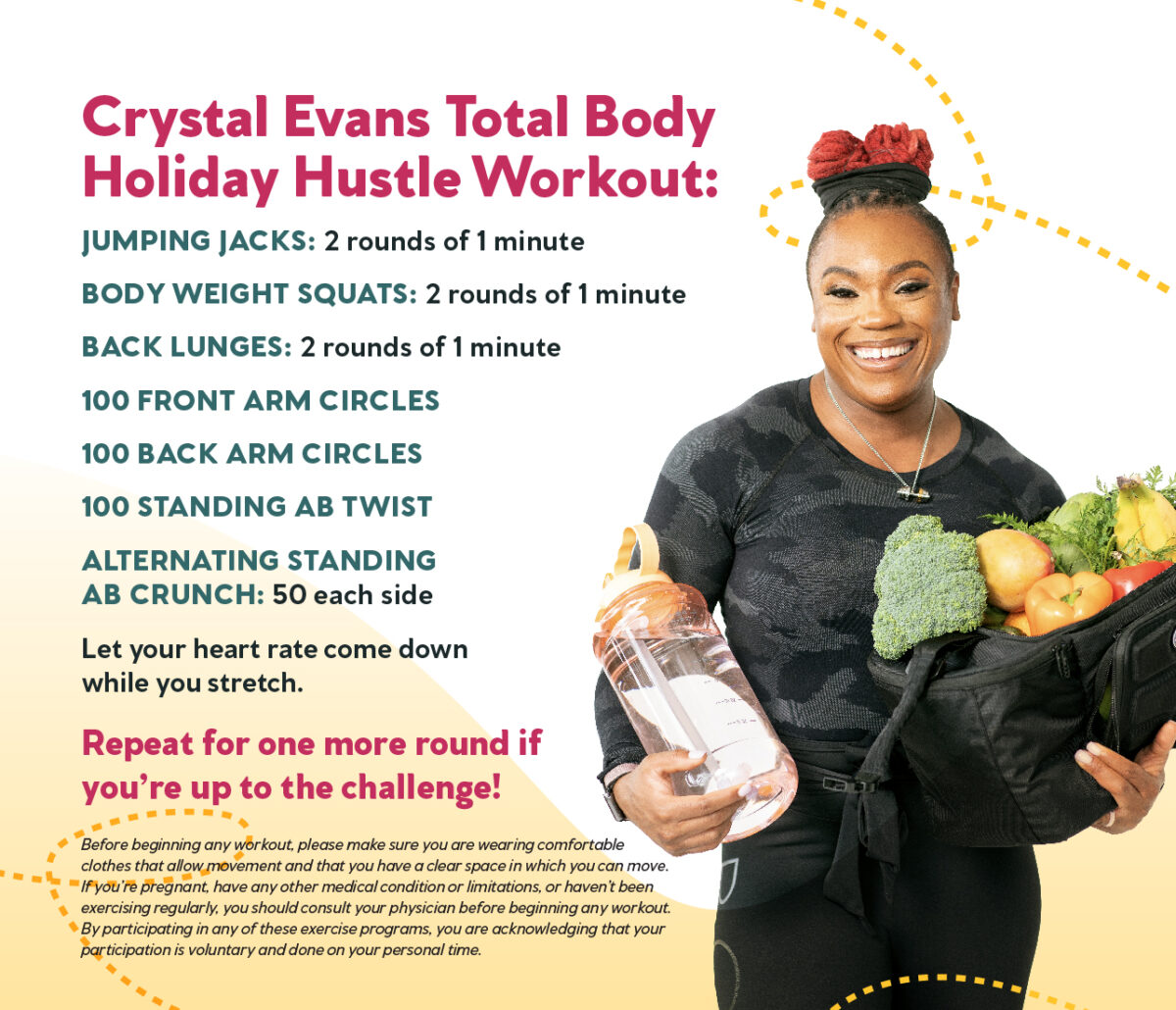Give it a Go | Full Body Workout: Holiday Hustle Edition with Crystal Evans – Alabama Power ...